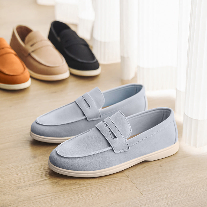 Jonathan - Neformální, elegantní semišové slipper pro muže – Lovina.cz